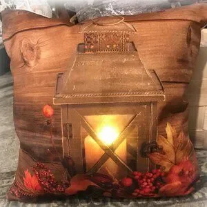Laurie-Anne | Accents | New Cushion Led Fall Candle Cover Only | Poshmark